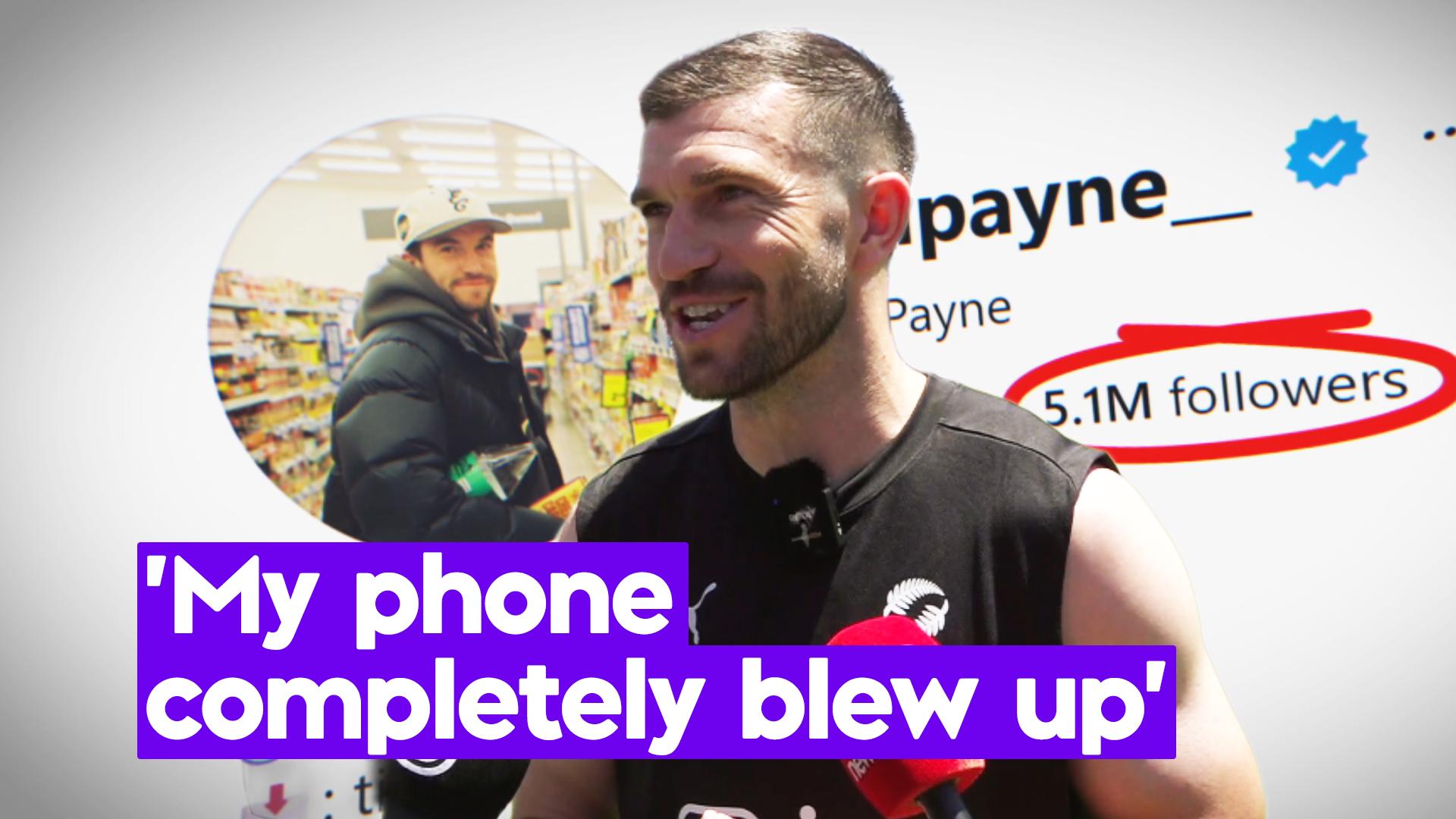 Tim Payne shares the moment he realised he'd become a viral sensation