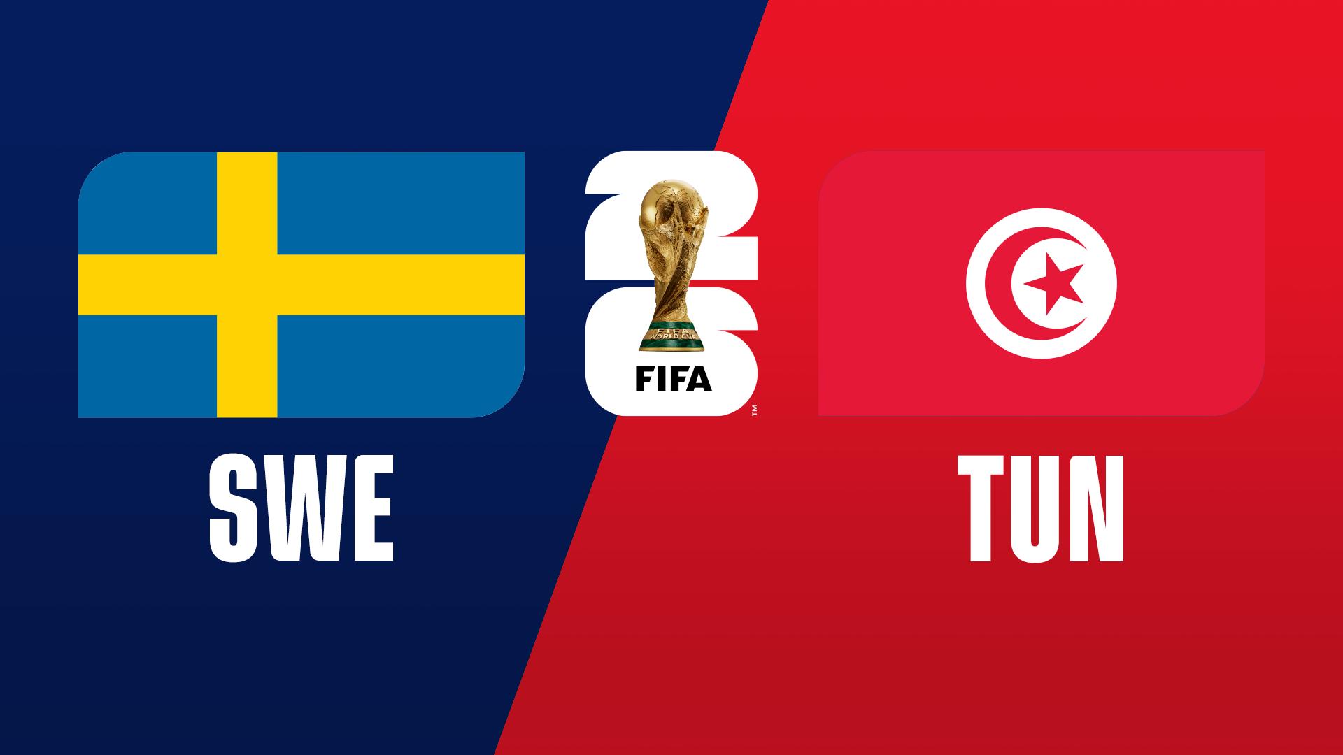 Sweden v Tunisia
